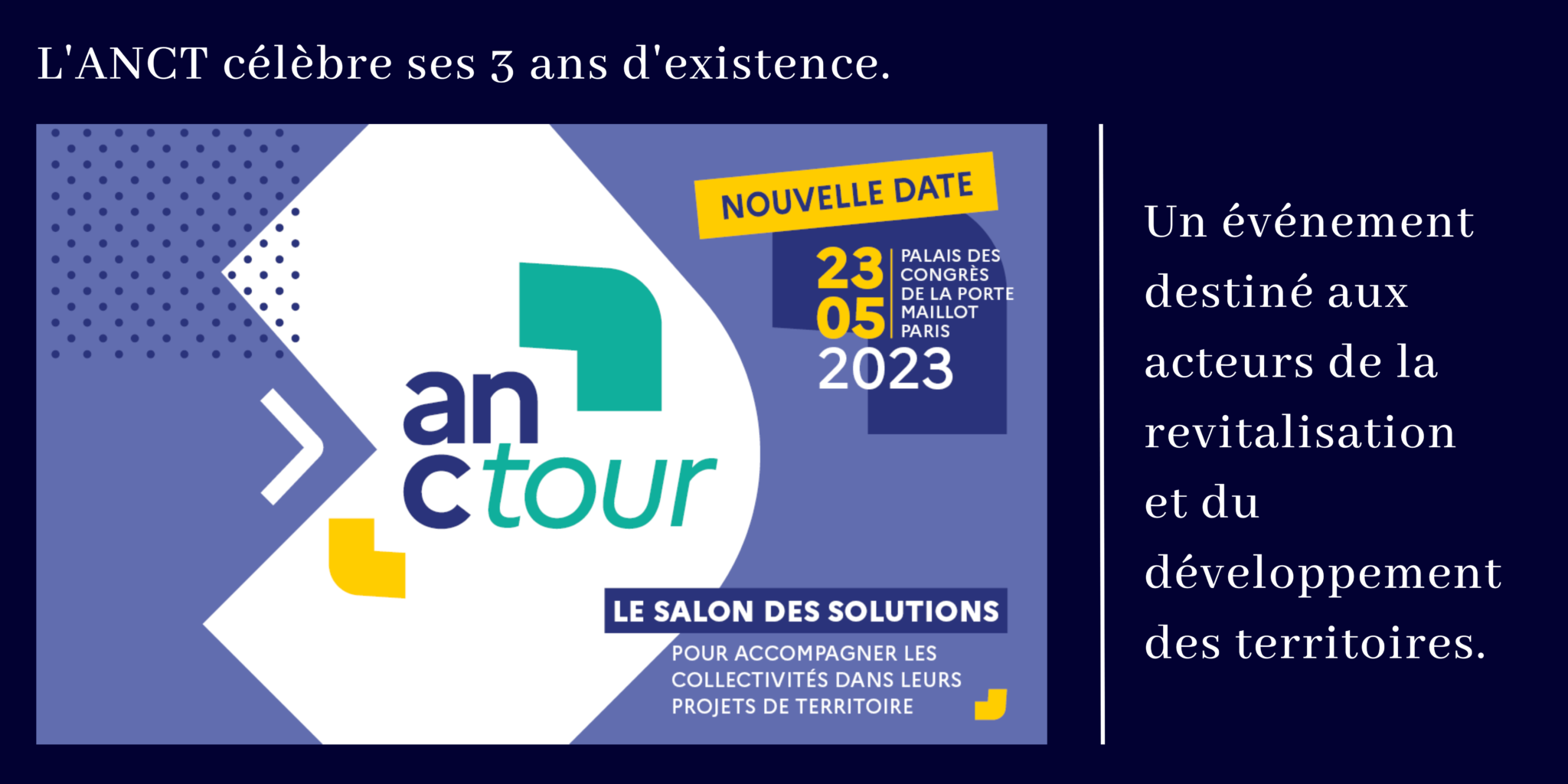 L’ANCT célèbre ses 3 ans d’existence – FNCDG